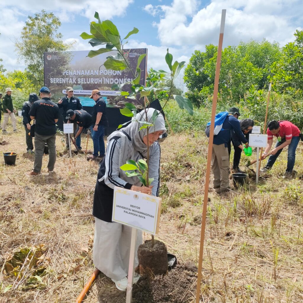 PENANAMAN POHON SERENTAK SELURUH INDONESIA – FBI